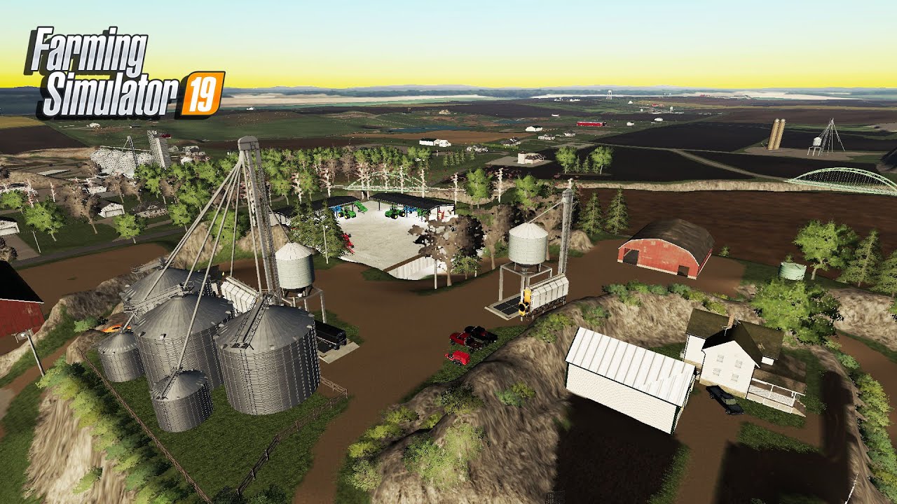 HAZZARD COUNTY | FARM TOUR! | EP.1 | FARMING SIMULATOR 2019 - YouTube