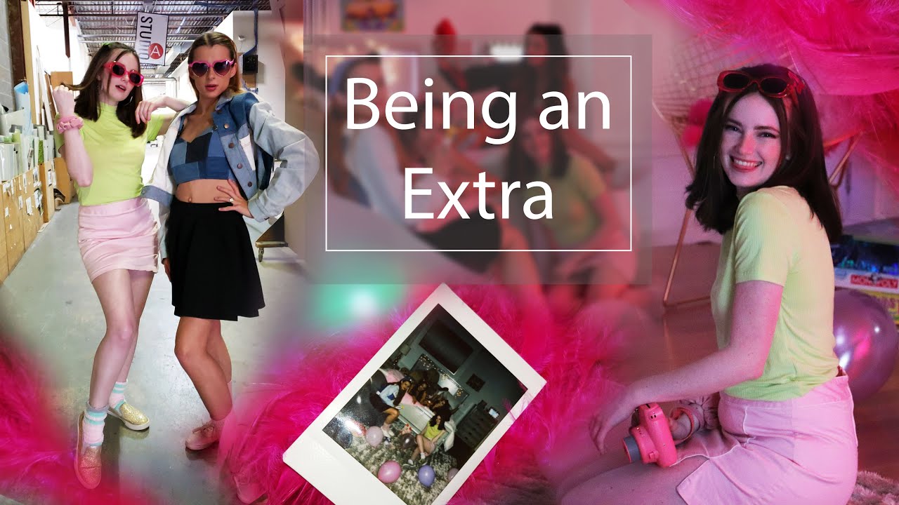 Being an Extra in a Music Video - YouTube