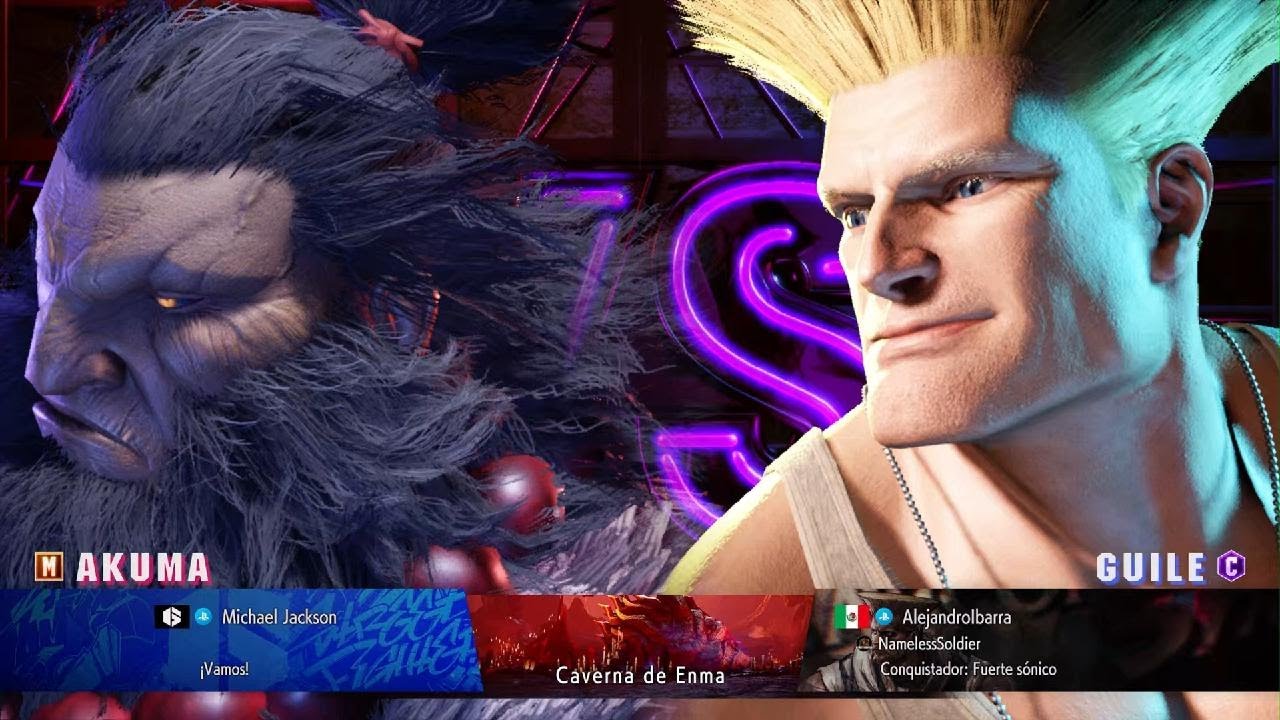 Street Fighter 6 castigando a Akuma control moderno Battle Hub - YouTube