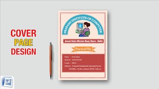 Cover Page Design in Microsoft word | practical file de... | Doovi