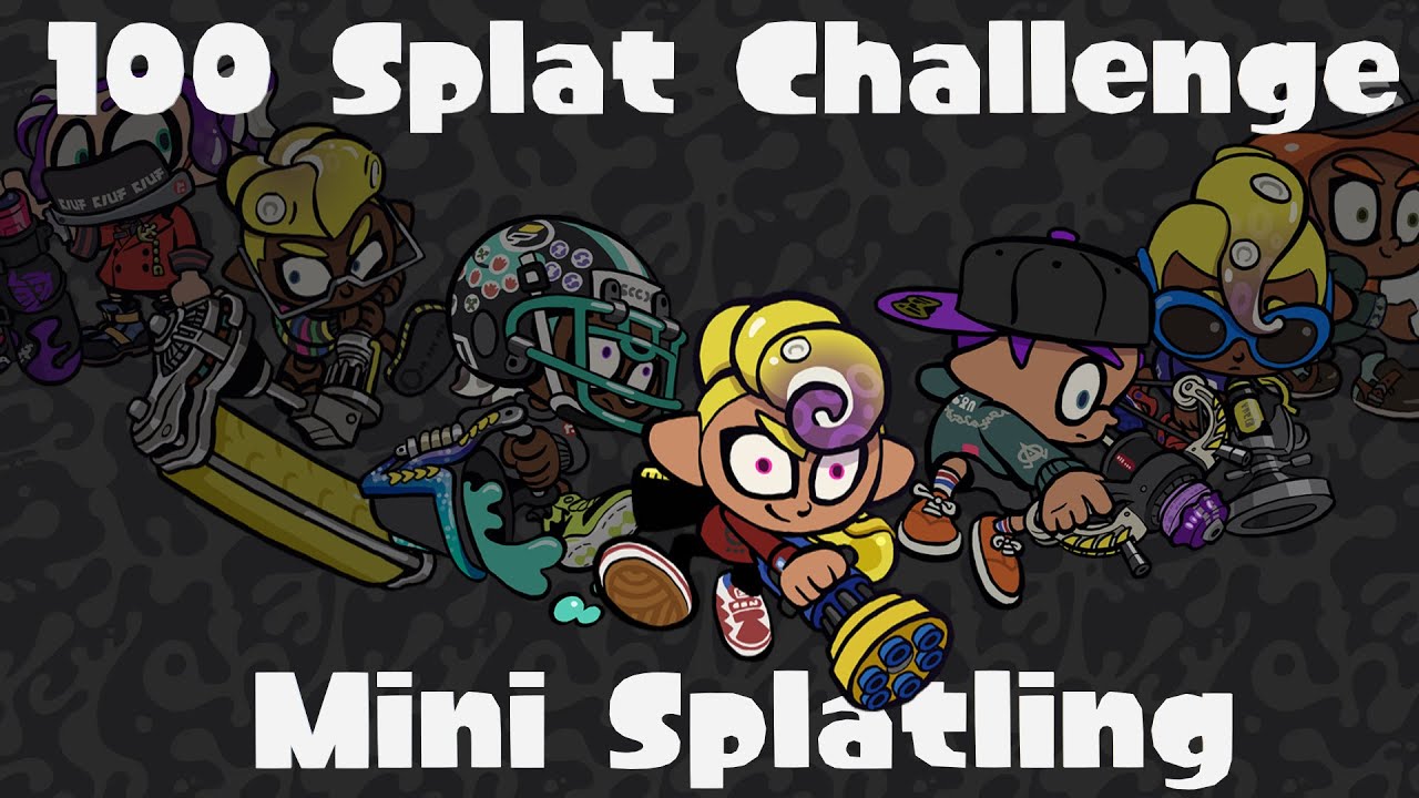 100 Splat Challenge Mini Splatling - YouTube