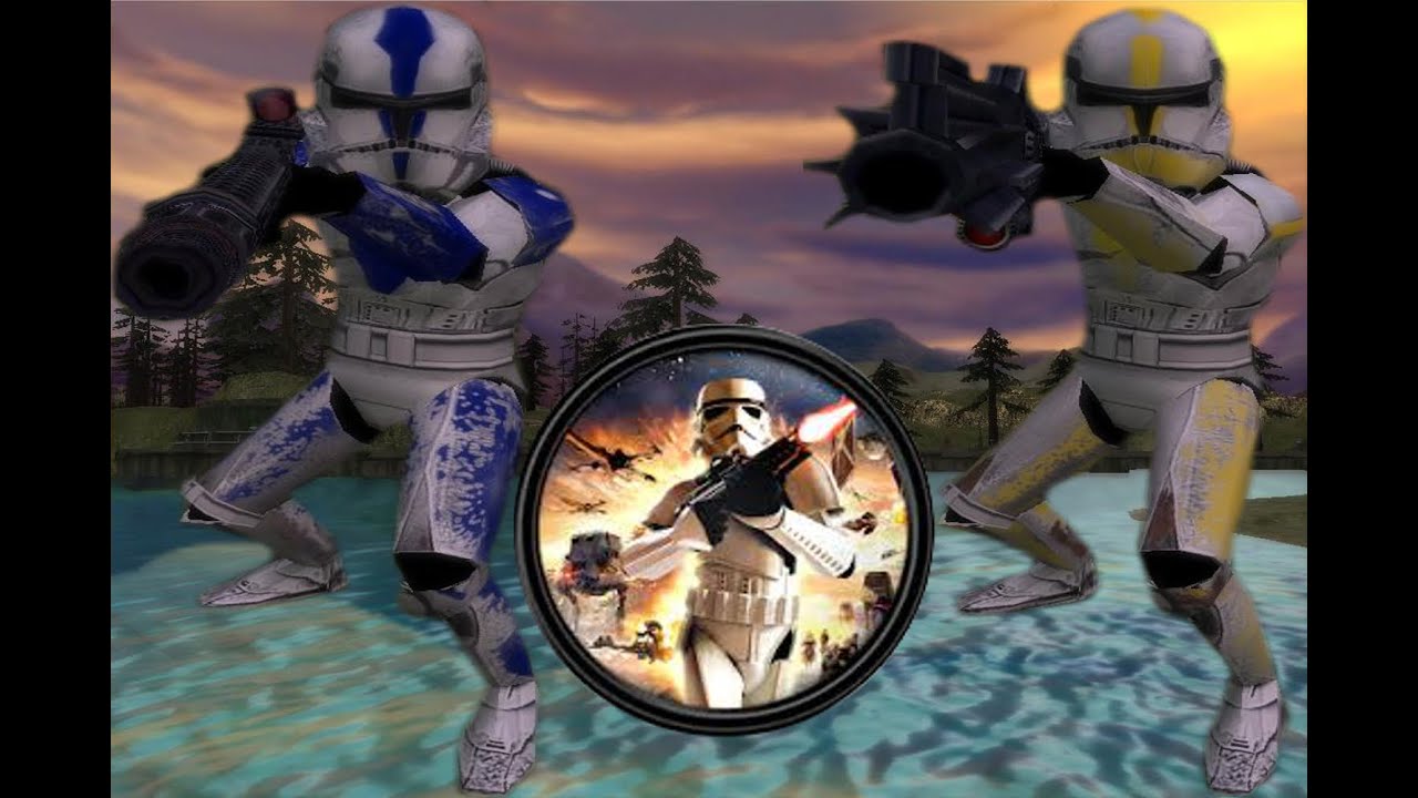 Star Wars Battlefront 1 Mods (HD): Kashyyyk: The Beginning - YouTube