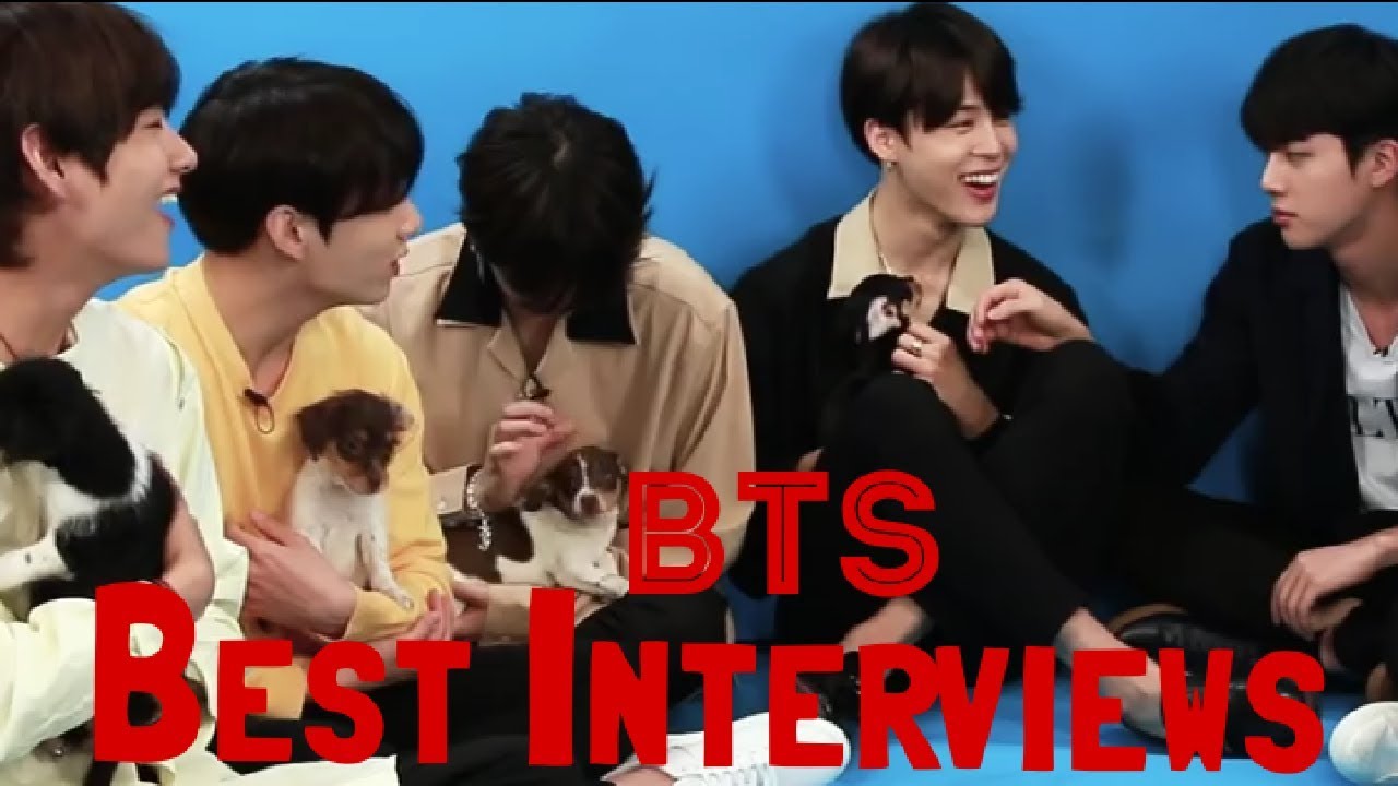 BTS Best Interview Moments - YouTube