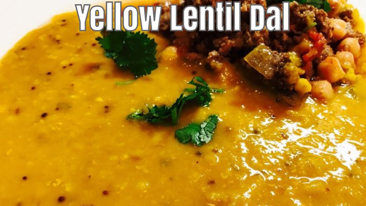 How To Make Yellow Lentil Dal - YouTube