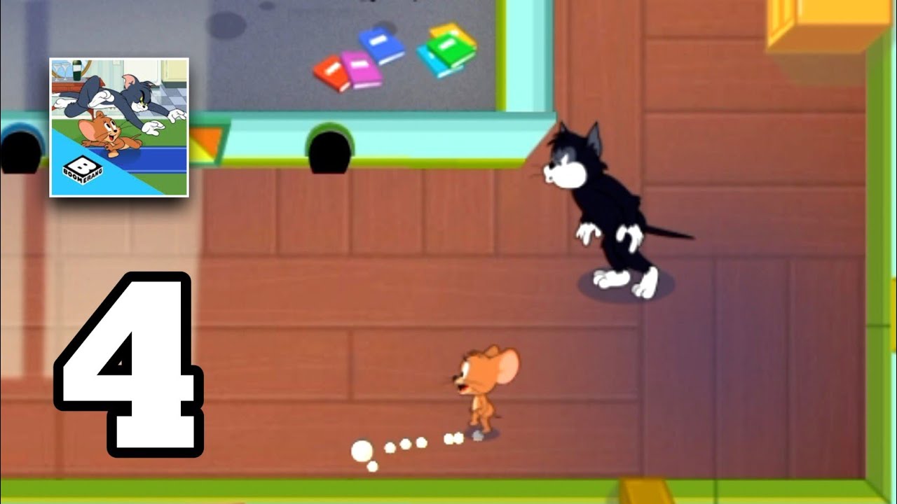 Tom & Jerry mouse maze - Gameplay Walkthrough part 4 - 3 Cat's vs Jerry ...