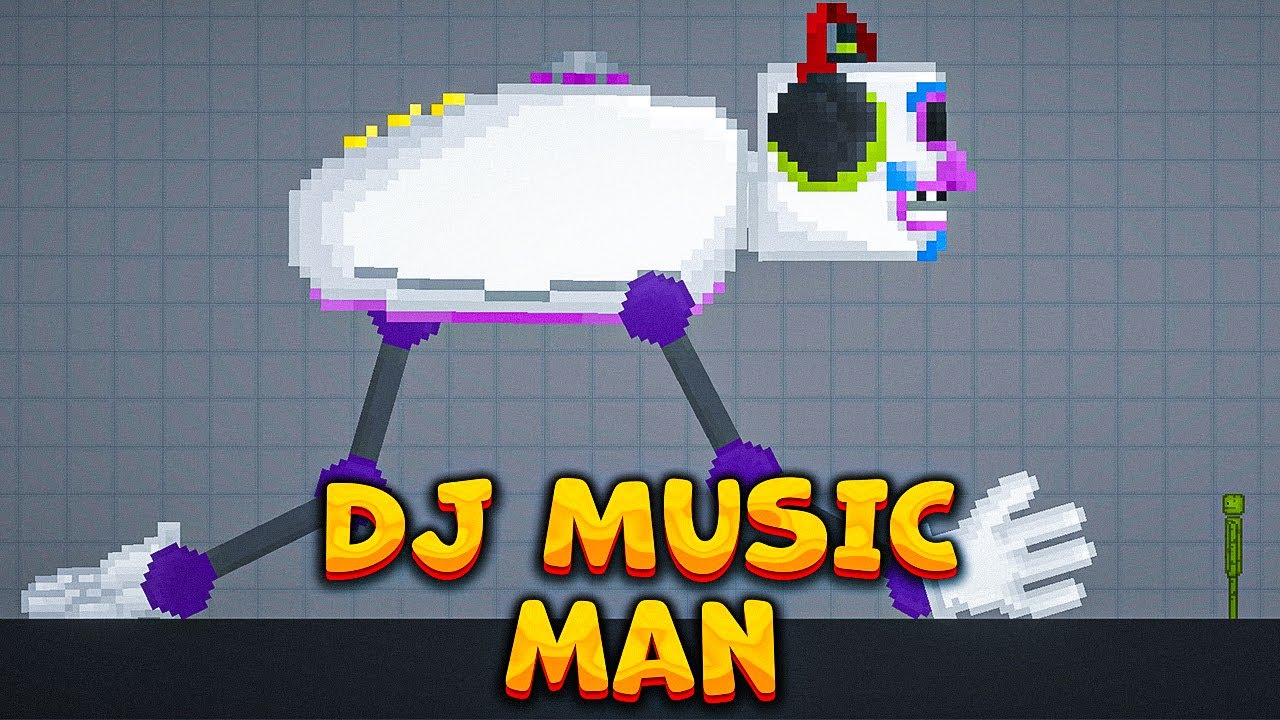 DJ Music Man MOD in Melon Playground - YouTube