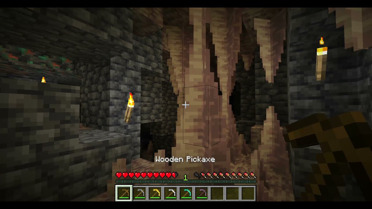 How to get pointed dripstone in Minecraft - YouTube