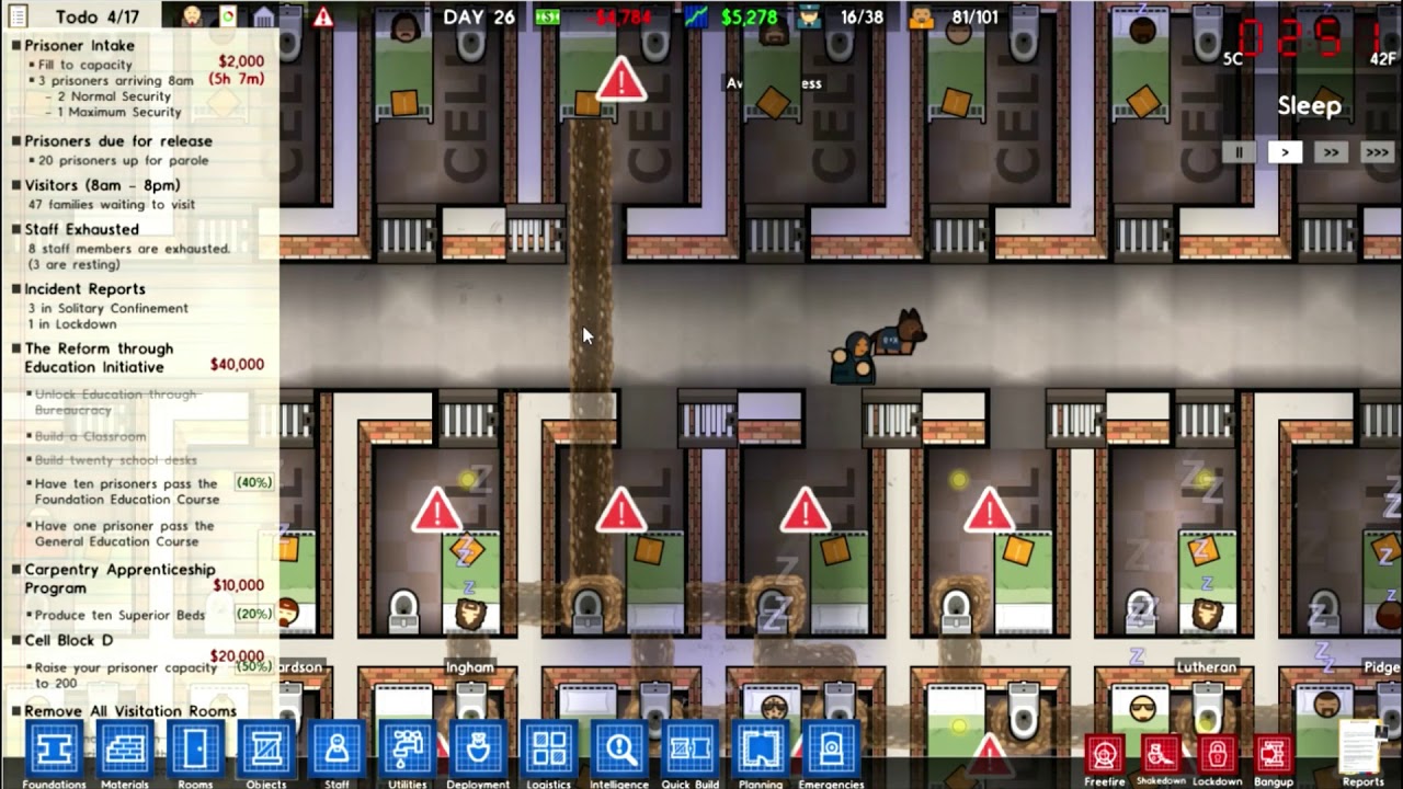 Prison Architect #7 Maximum Security Prison & changes - YouTube