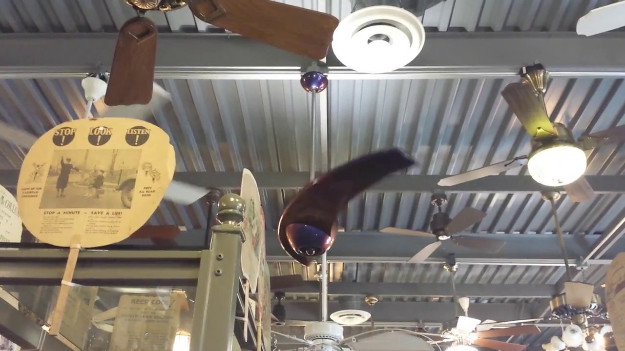 Fanimation Enigma One Bladed Ceiling Fan Prototype with chameleon paint ...
