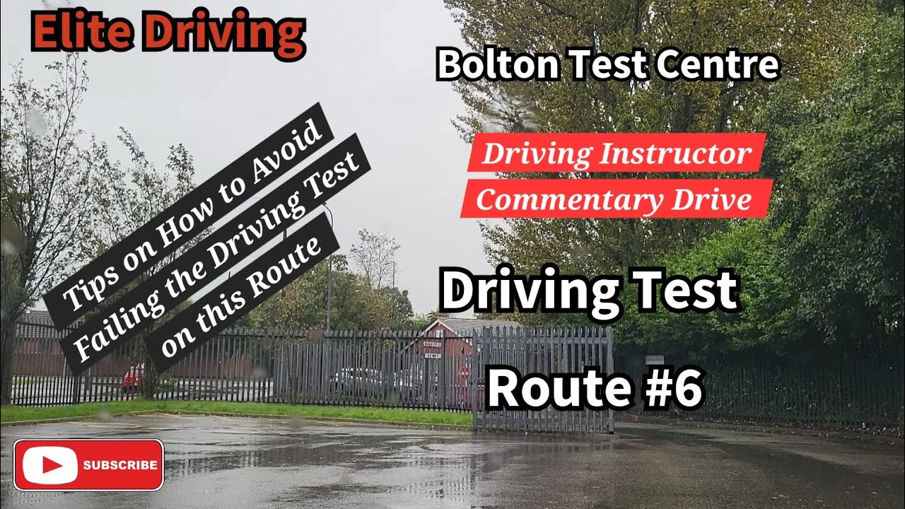 Bolton Driving Test Route Video, Driving Instructor Commentary Drive ...