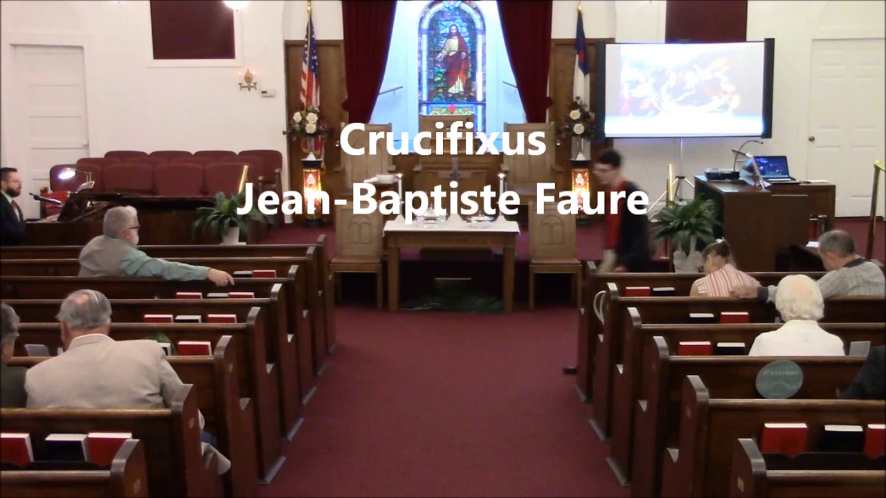 2019 04 14 fccv palm sunday solo selections brian geiser - YouTube