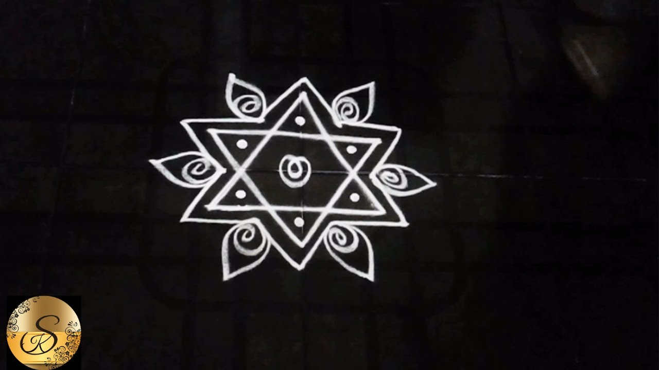 589|sathiya kaivannam|rangoli for beginners|rangoli|muggulu|rangoli art ...