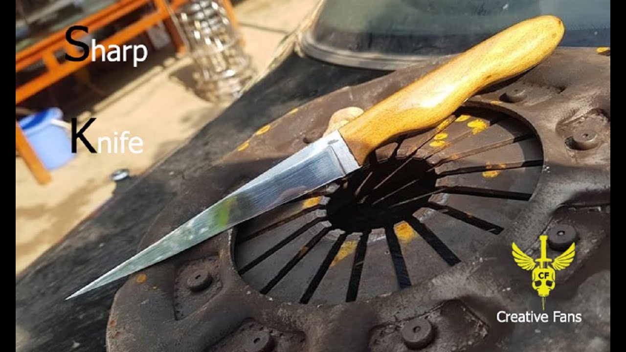 Make a SUPER Sharp Knife ⚔️Filter knife From Scrap 🏴‍☠️ Making Knife ...