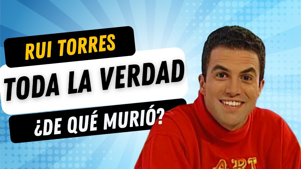 La VERDADERA MUERTE de Rui Torres de Art Attack - YouTube