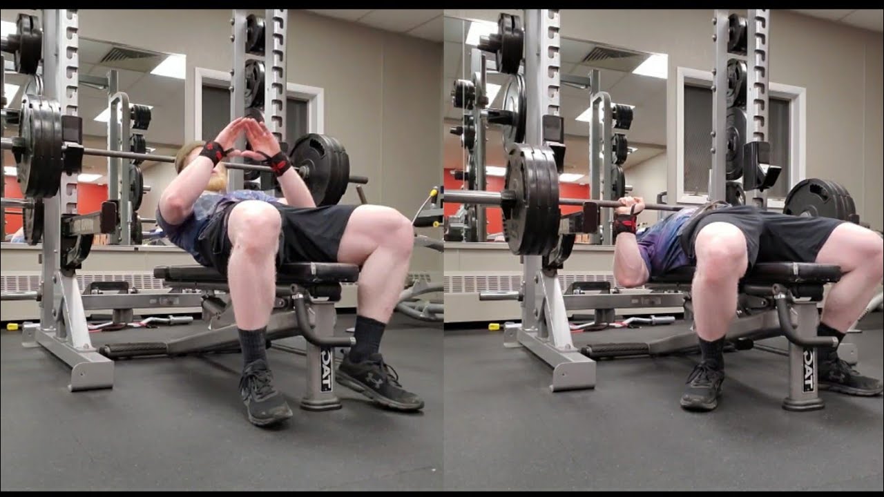 PAUSED BENCH PRESS 315LBS x 5 - YouTube