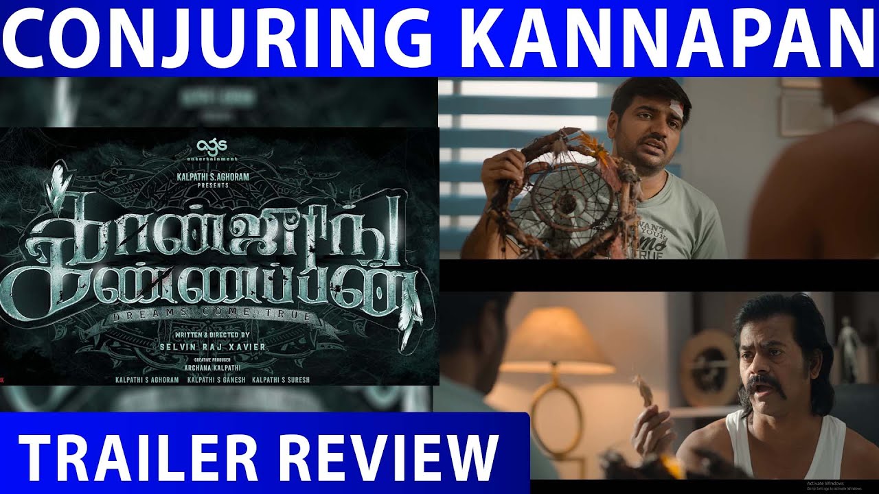Conjuring kannappan Trailer Review! - YouTube