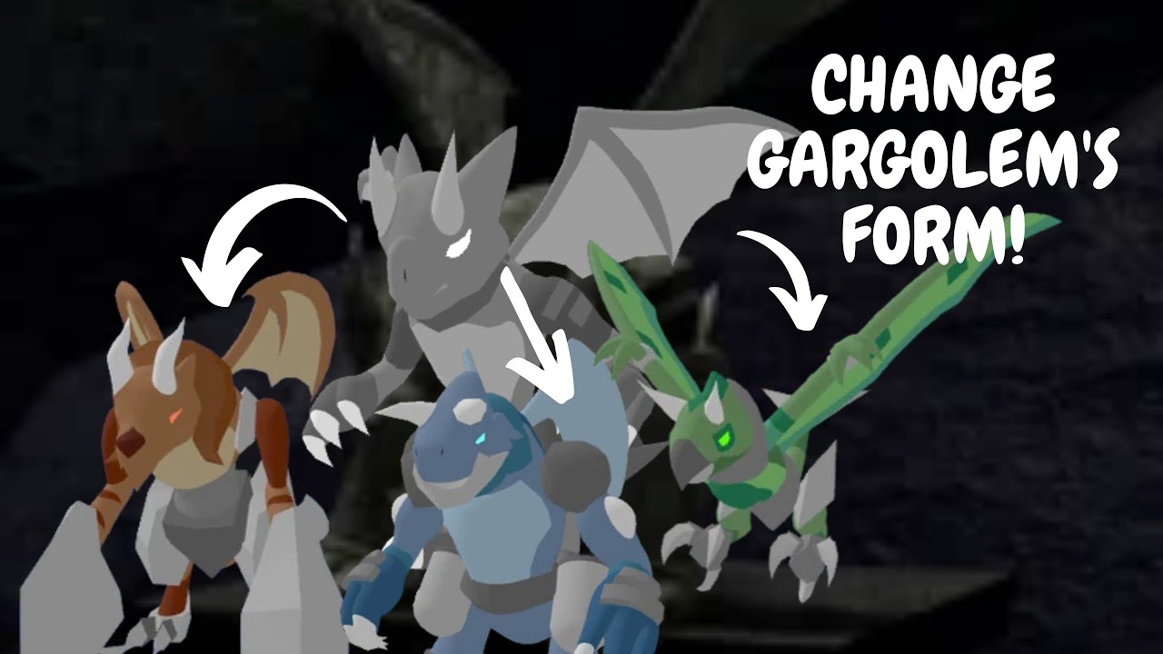 How to CHANGE GARGOLEM'S FORM in Loomian Legacy! - YouTube