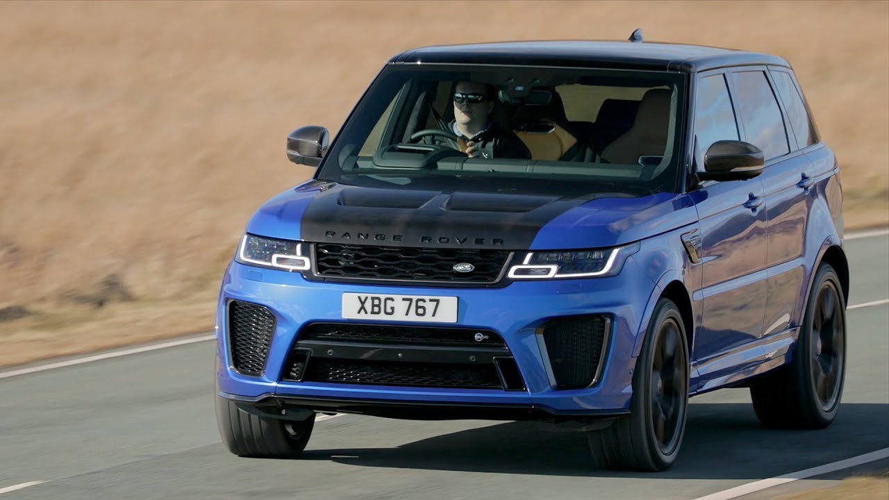 2018 Land Rover Range Rover Sport SVR | Velocity Blue - YouTube