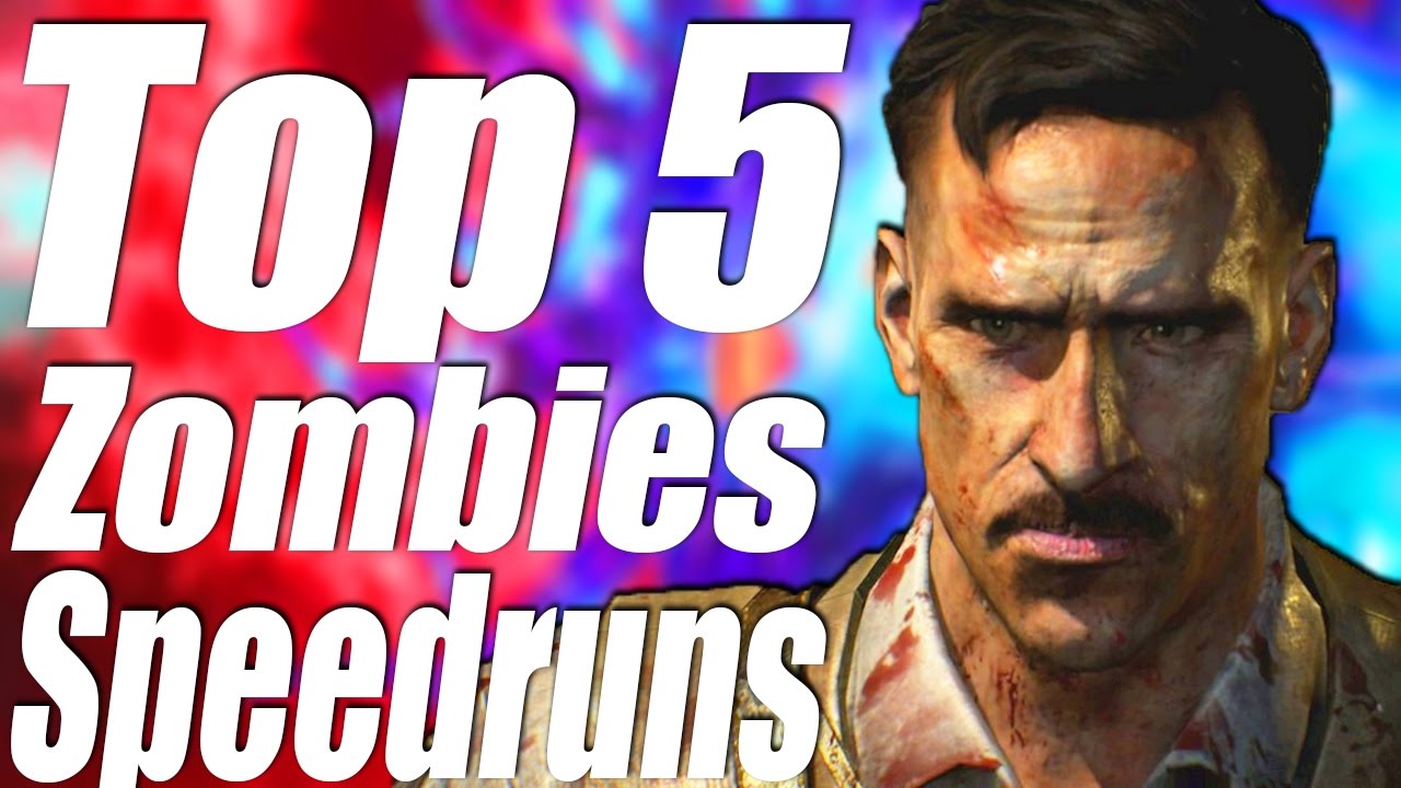 TOP 5 WORLD RECORD SPEEDRUNS IN ZOMBIES. - YouTube