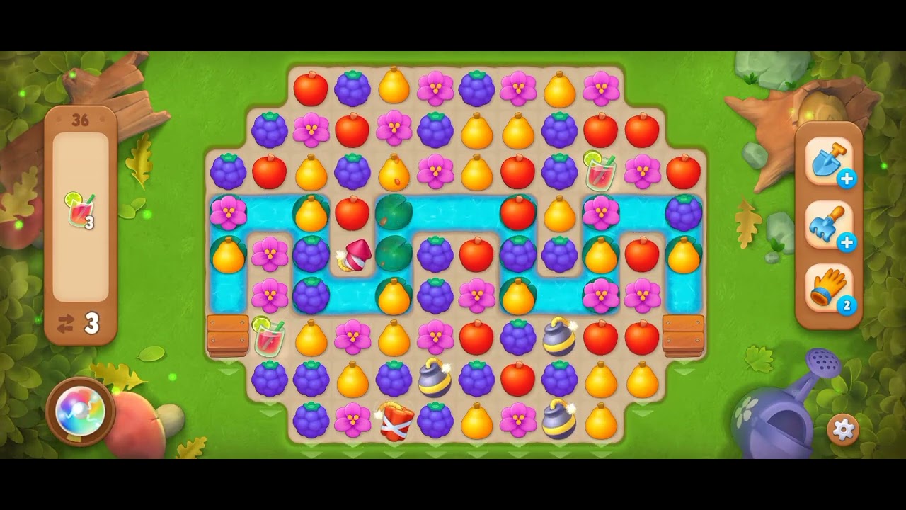 day complete 💯 Garden scape 😍 playrix game - YouTube