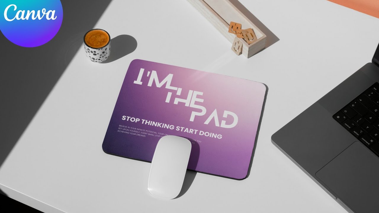Mouse Pad Design Tutorial in Canva | Mouse Pads - YouTube