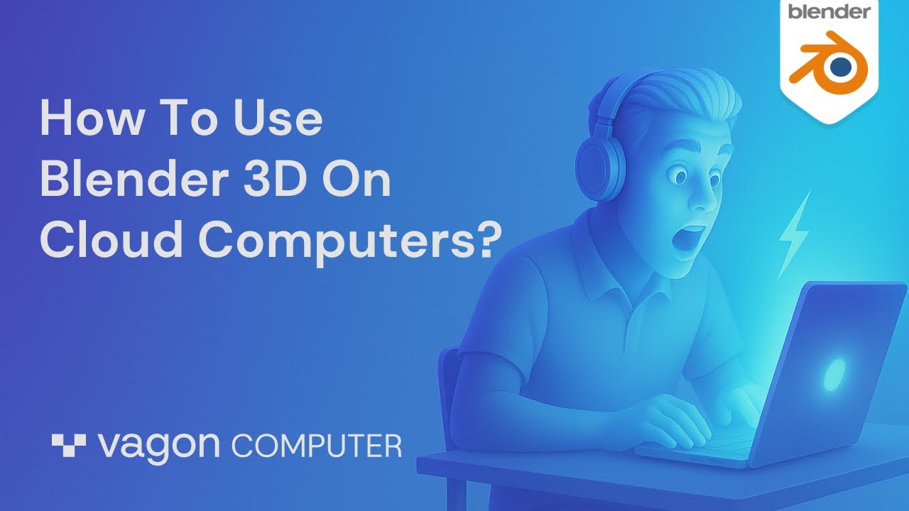 Run Blender 3D on a Cloud Computers - YouTube