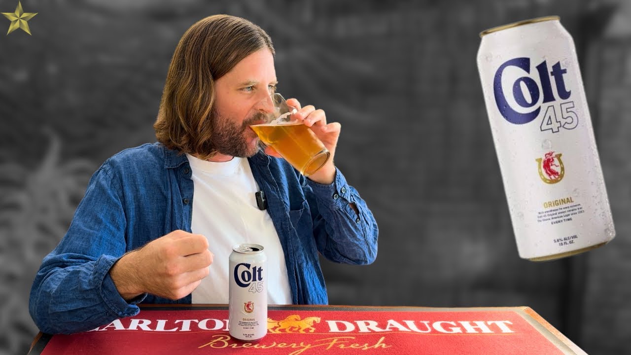 Drinking Colt 45 Malt Liquor for the first time ever! - YouTube