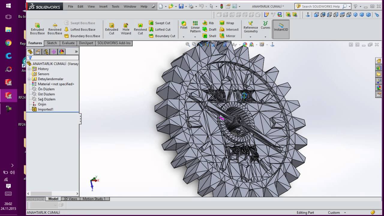 Solidworks Stl Dosyas n De i tirme STL CONVERT YouTube Solidworks Stl Dosyas n De i tirme STL CONVERT YouTube