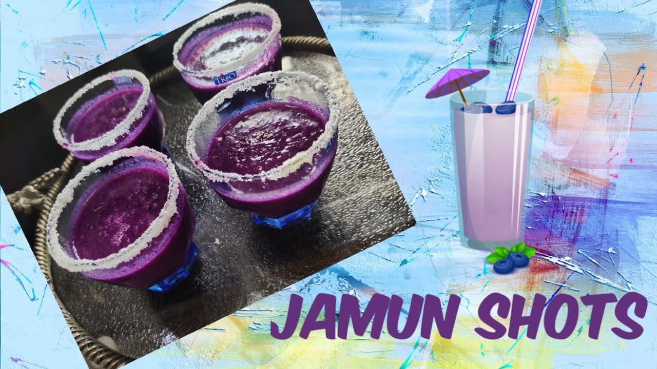 Jamun Shots | How to make Jamun shots in home |Quick n easy | Ritz ...