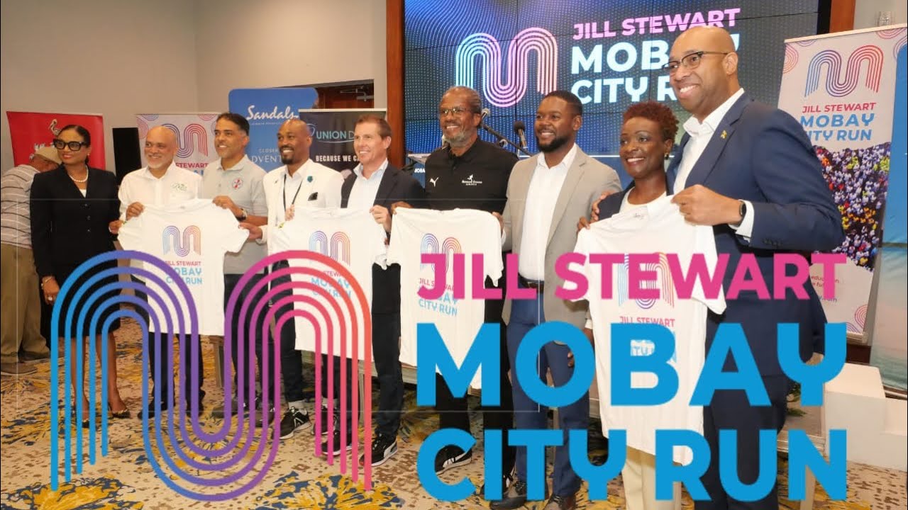 Jill Stewart Kicks Off MoBay City Run at Sandals Montego Bay - YouTube