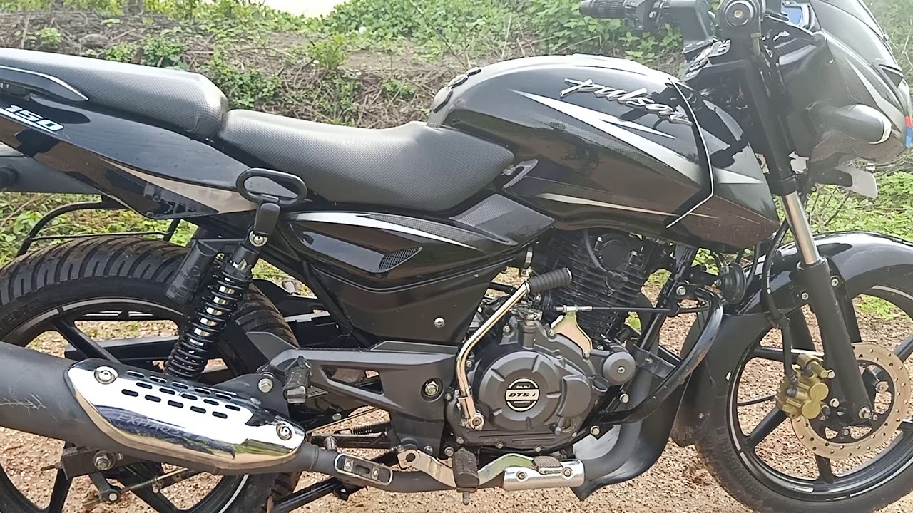 Pulsar 150 modified to Pulsar 180 - YouTube