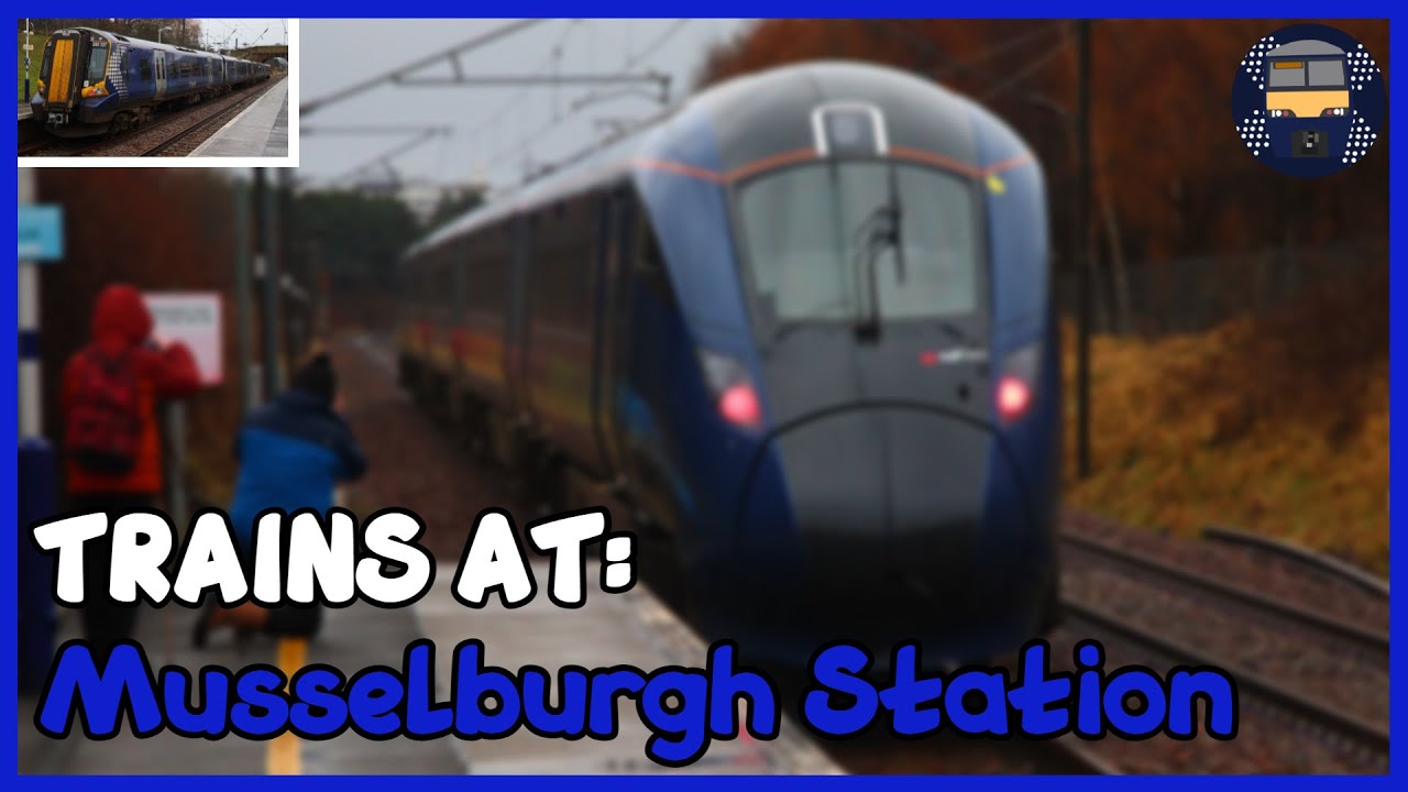 *Hull Trains 802* Trains at Musselburgh Station (03/02/21) - YouTube