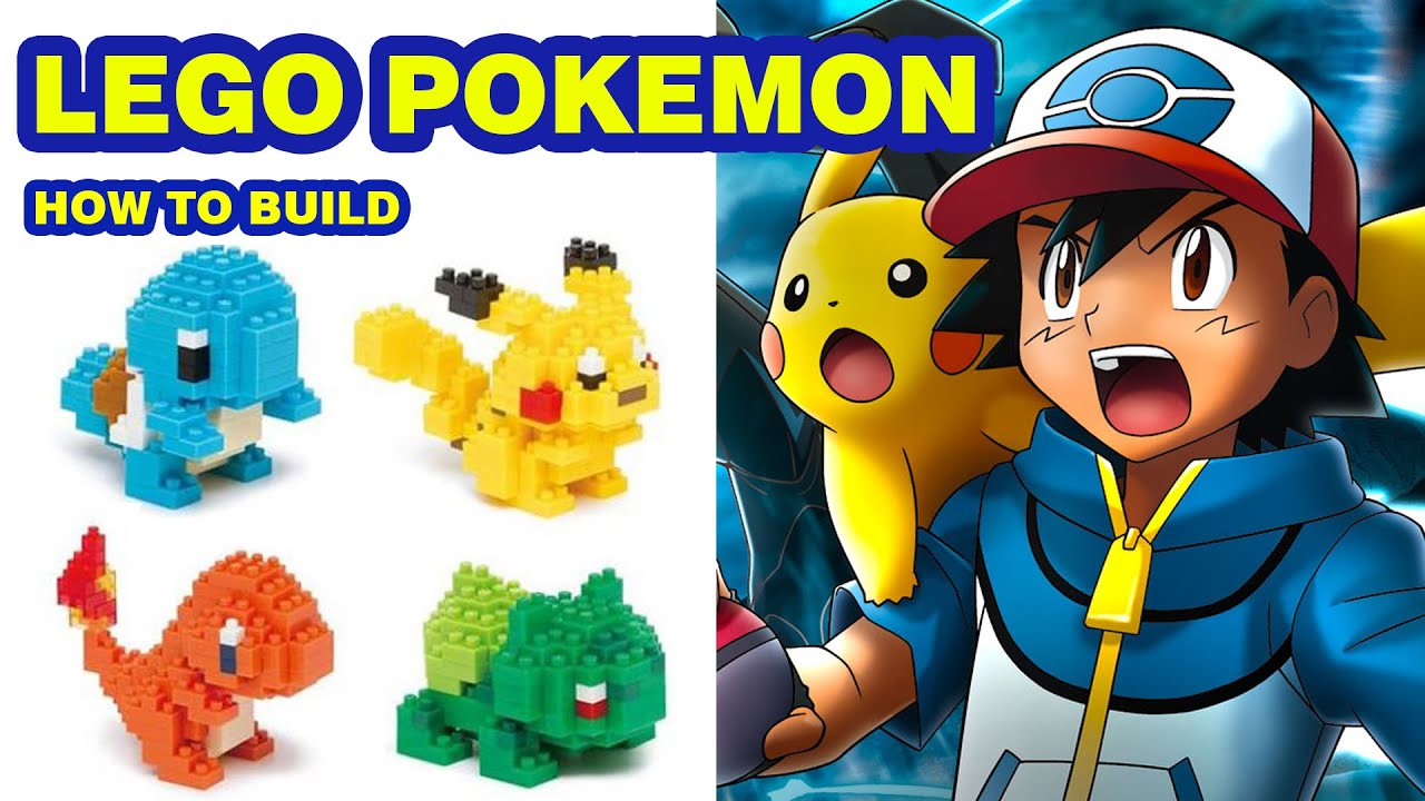 Unofficial Lego Pokemon how to build in 2020 | New Pokemon Toys 2020 ...