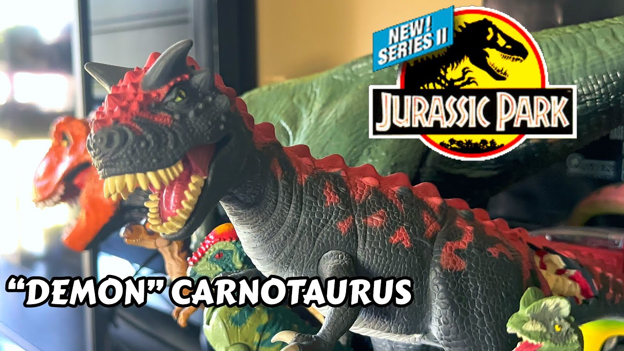 Jurassic Park “Demon” Carnotaurus UNBOXING - YouTube