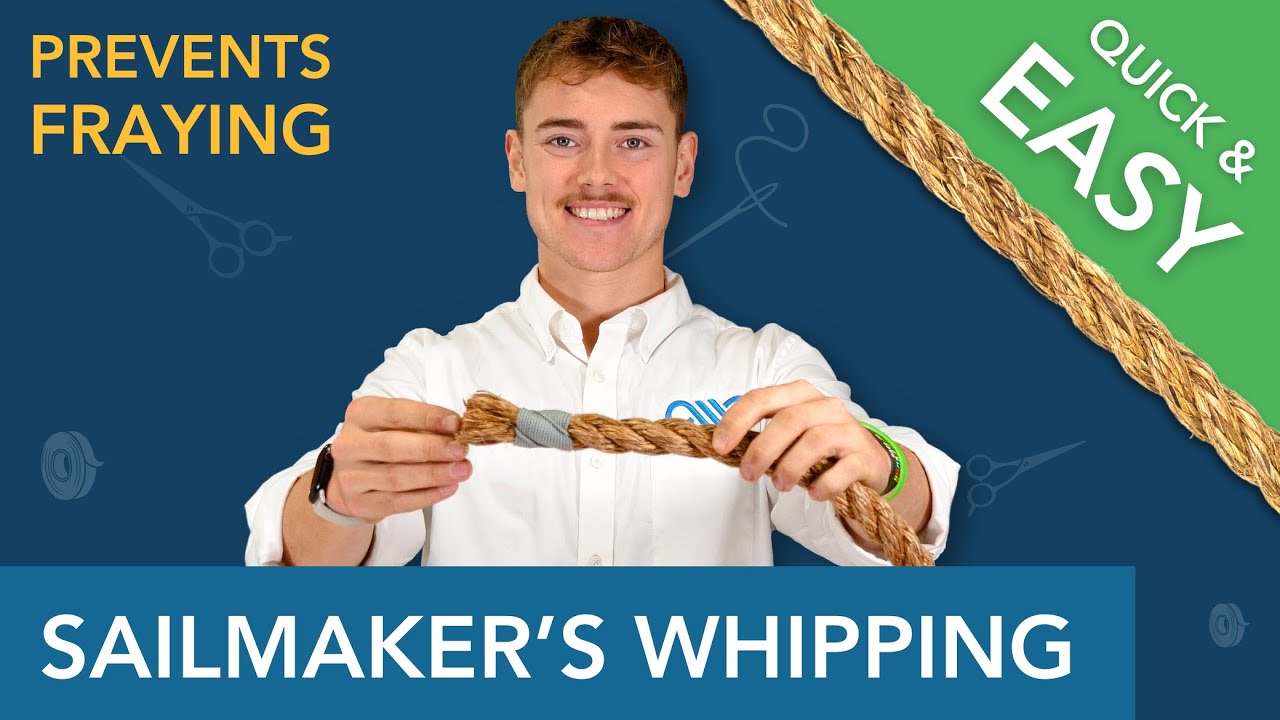Sailmaker's Whipping | 3 Strand Rope - YouTube