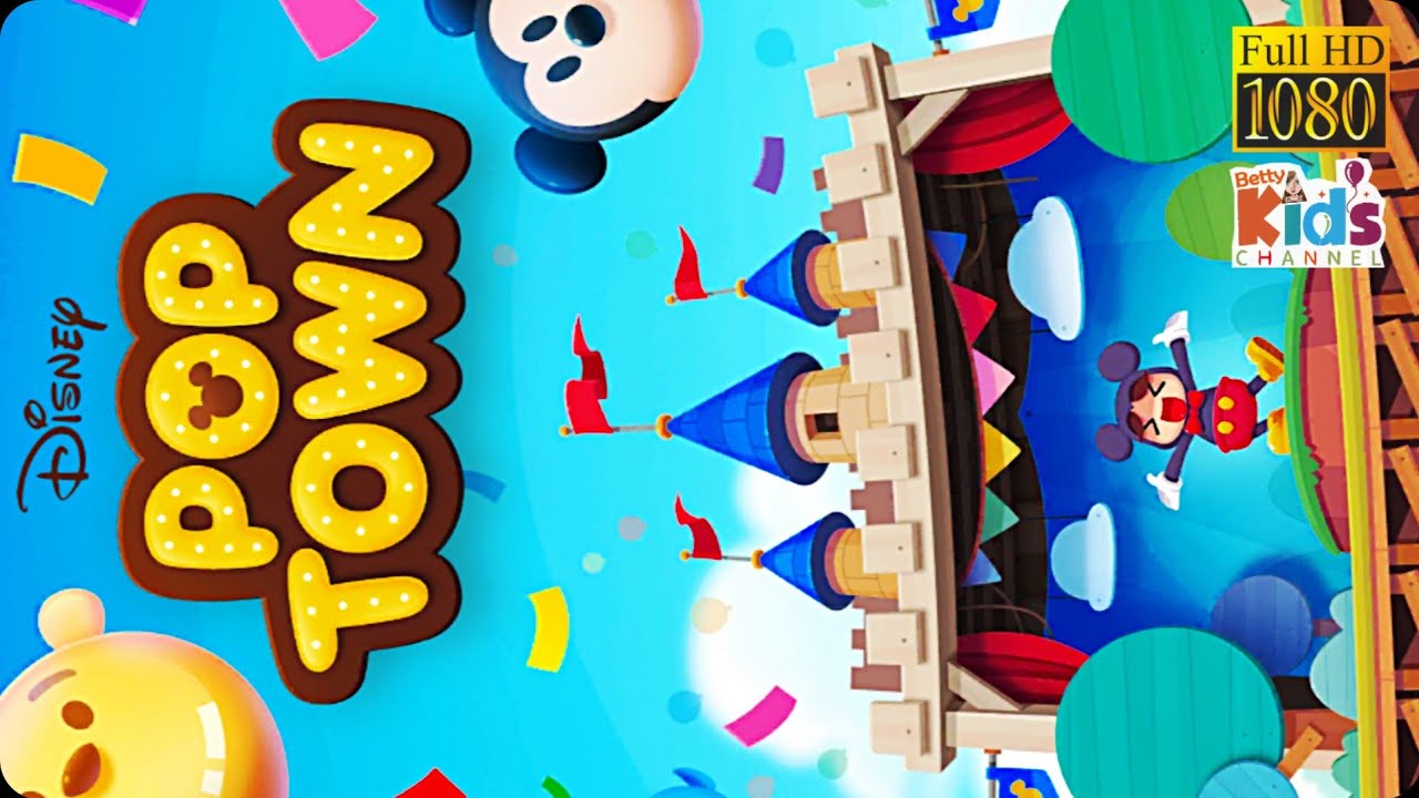 Disney POP TOWN Gameplay Is Very Funny - YouTube