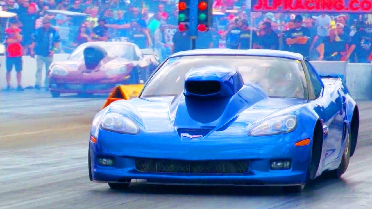 Outlaw Pro Mod Yellow Bullet Nationals Qualifying Round 2 - 2017 - YouTube