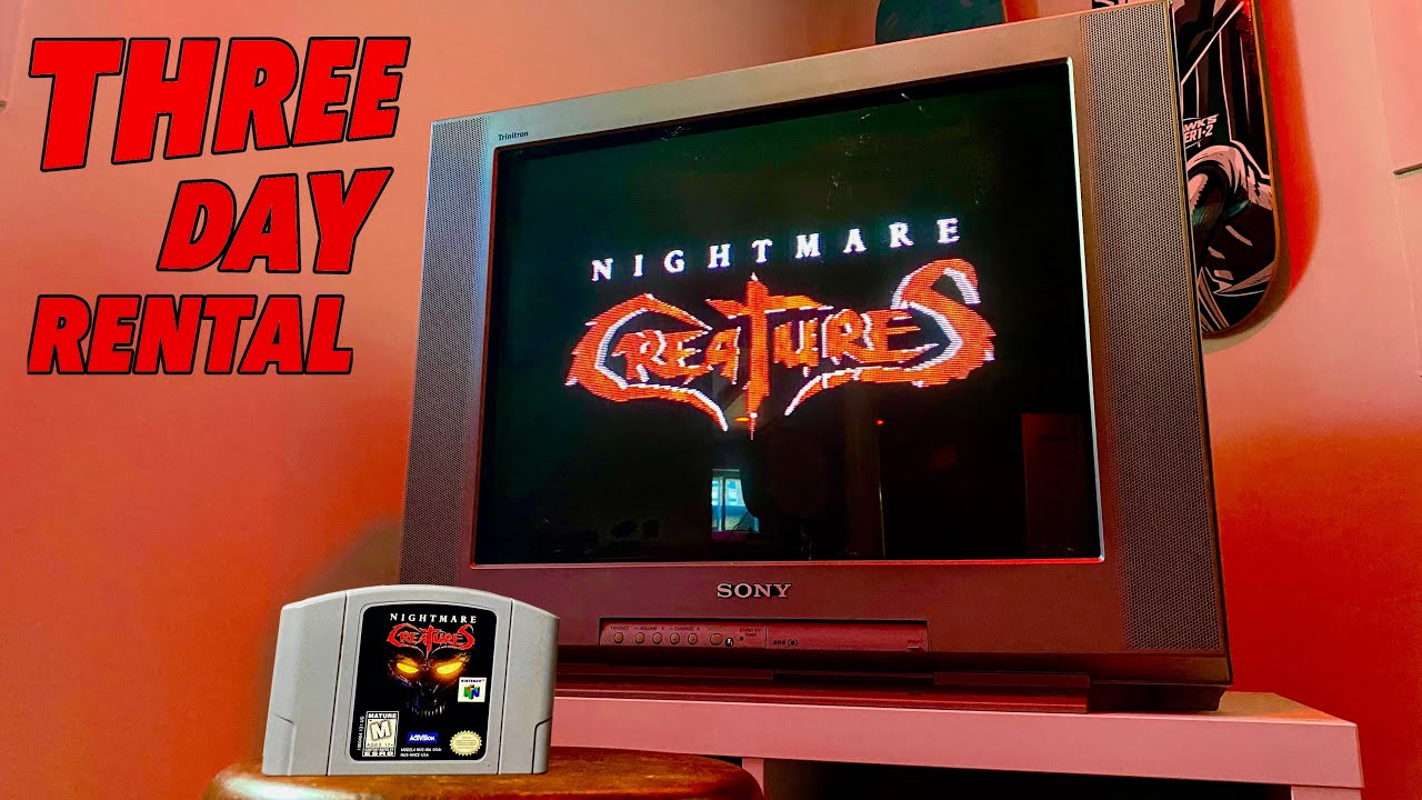Nightmare Creatures - Three Day Rental. Nintendo 64, Game Review - YouTube