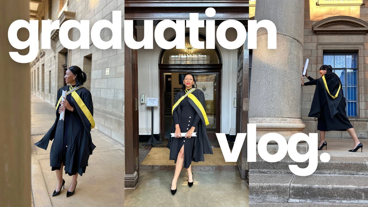 GRADUATION VLOG 🎓| WITS UNIVERSITY | PSYCHOLOGY HONOURS 🧠 - YouTube