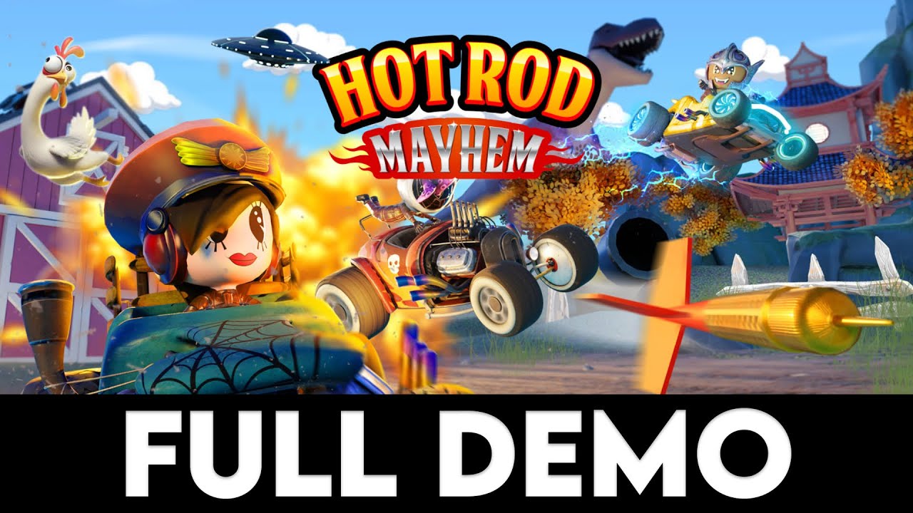 HOT ROD MAYHEM - FULL DEMO - Gameplay Walkthrough [4K PC ULTRA] - No ...