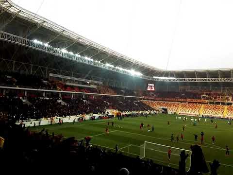 YENİ MALATYASPOR/GALATASARAY | TARAFTAR 3'lü çekti müthiş ses