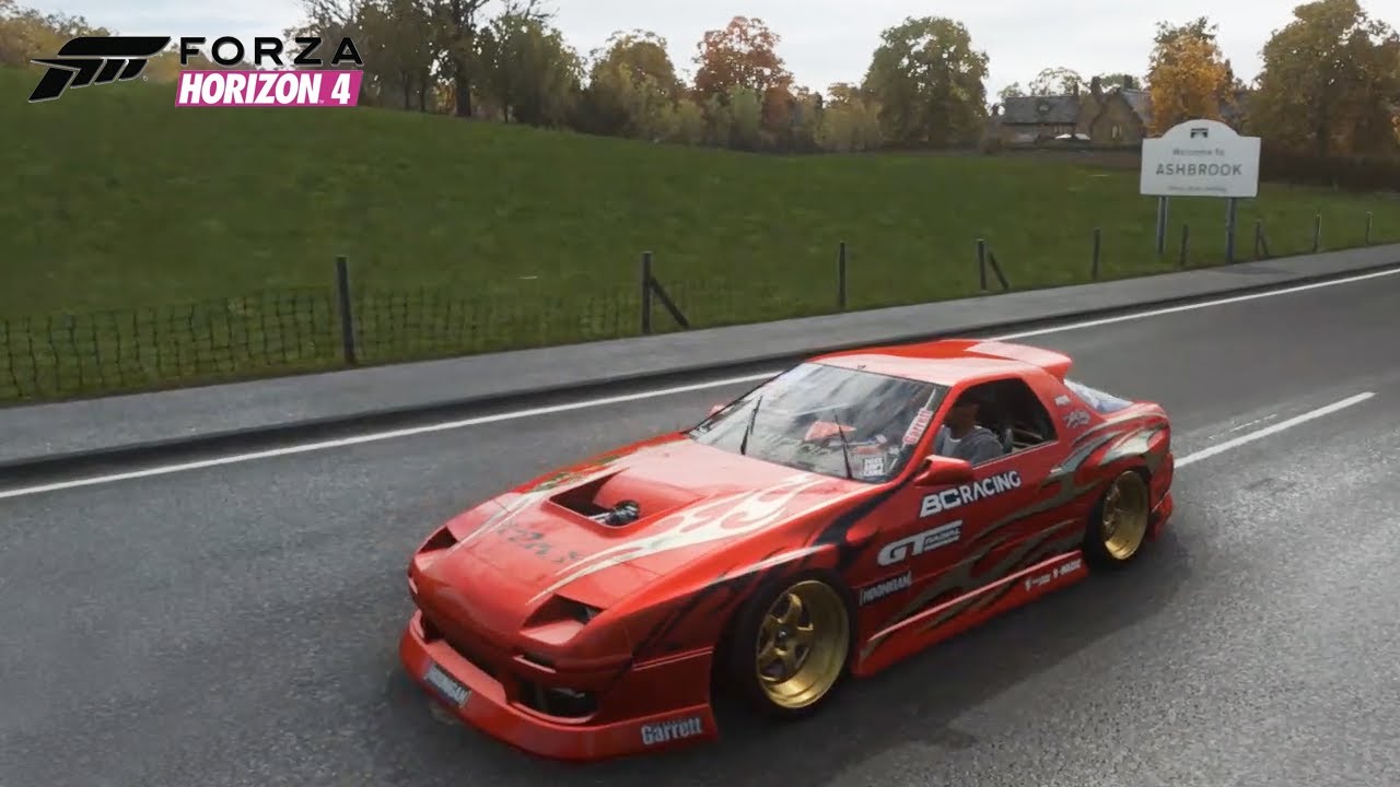 #50 Drift Mazda rRX7 Twerkstall 1992 Hoonigan - Forza Horizon 4 - YouTube