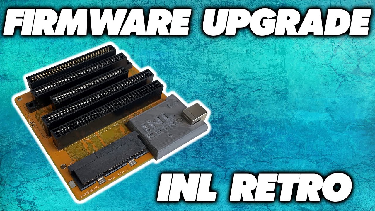 How to Update Your INL Retro Firmware - YouTube