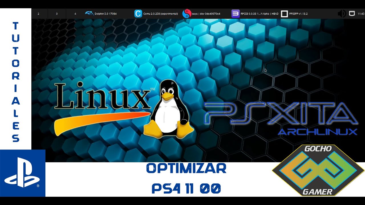 #tutoriales Como configurar para optimizar Linux en PS4 #gochogamer ...