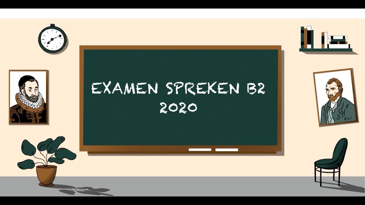 Examen SPREKEN B2 2020 - STAATSEXAMEN NT2 programma II - YouTube