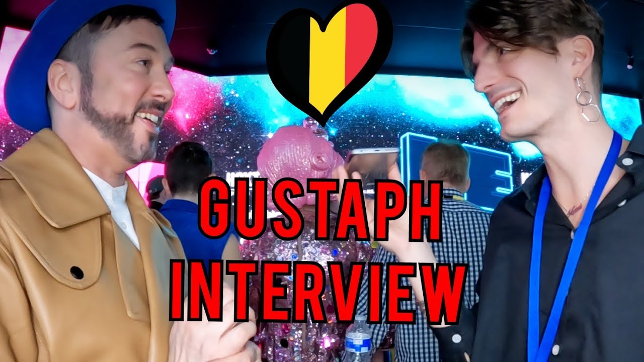 Gustaph Interview at London Eurovision Party 2024 | Eurovision 2024 ...