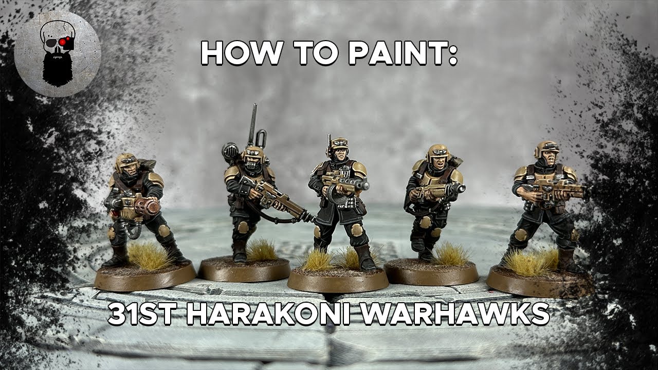 Contrast+ How to Paint: 31st Harakoni Warhawks - YouTube