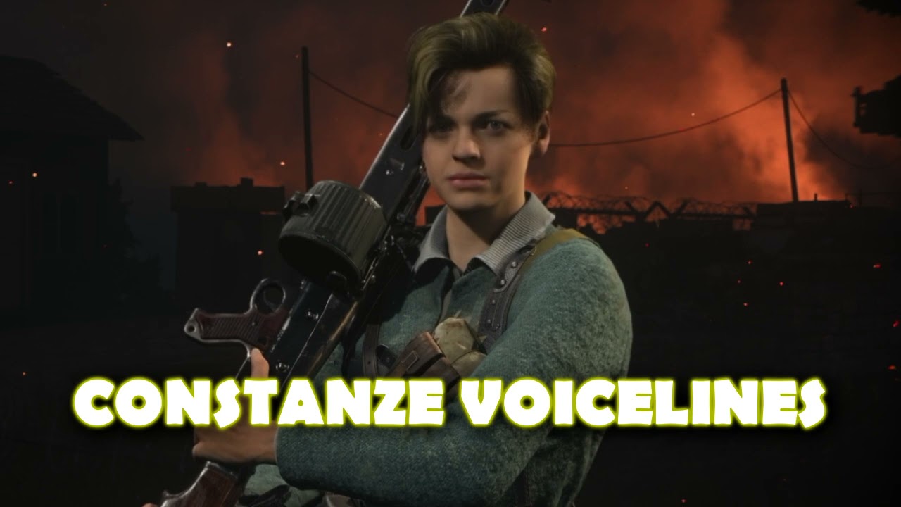 Call of Duty: Vanguard - Operator "Constanze" Voicelines - YouTube