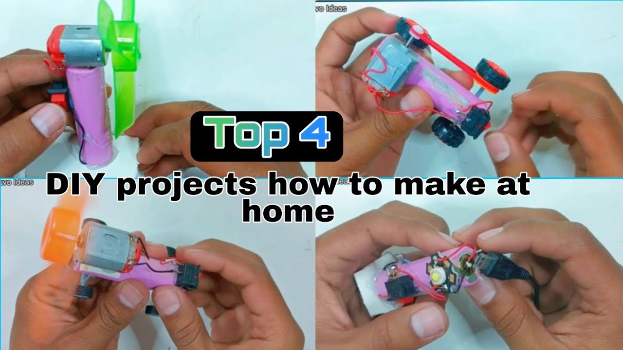 Top 4 Creative DIY Projects You Can Easily Make at Home | Creative ...
