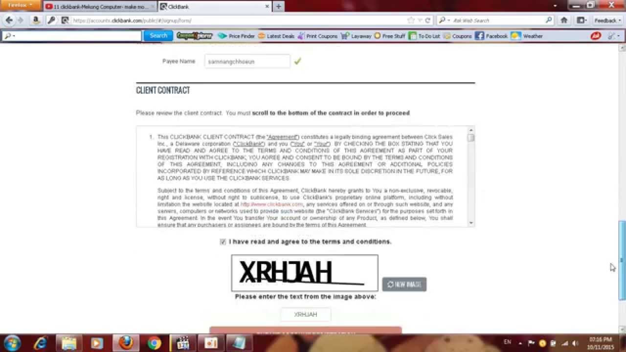 របៀបបង្កើតclickbank|how to sign up clickbank - YouTube